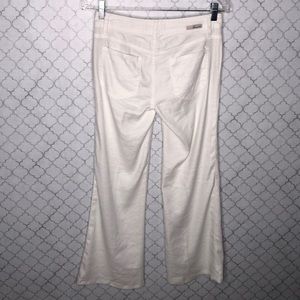 Level 99 | Pants & Jumpsuits | Nwot Level 99 Newport White Linen Pants ...